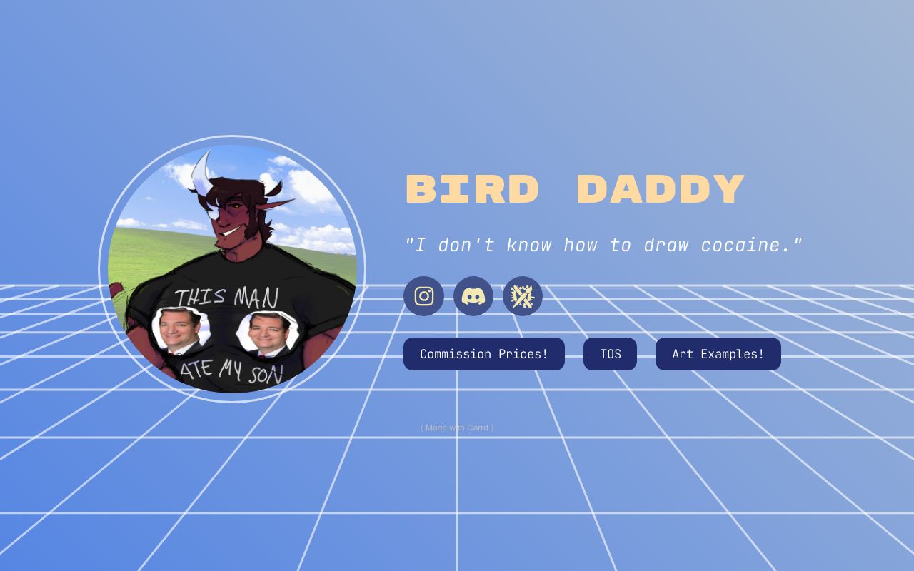 bird daddy's stuff